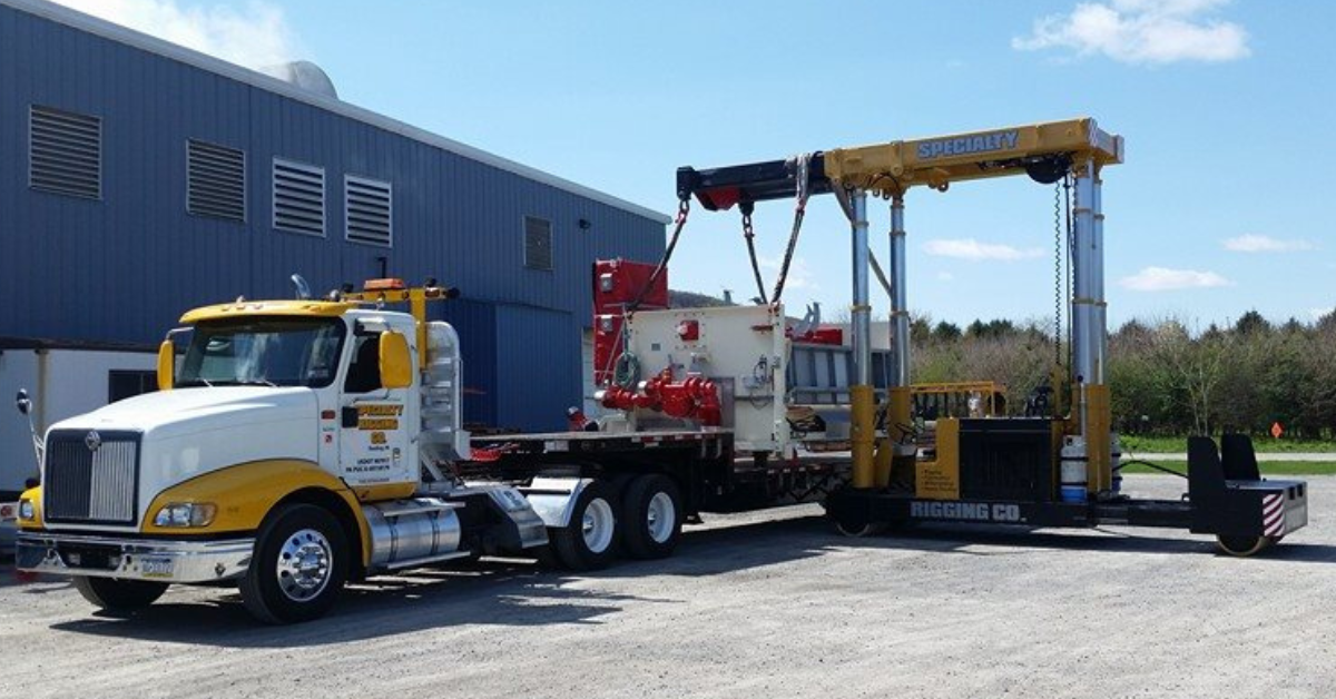 The Importance Of A Machinery Moving Service - Specialty Rigging Company